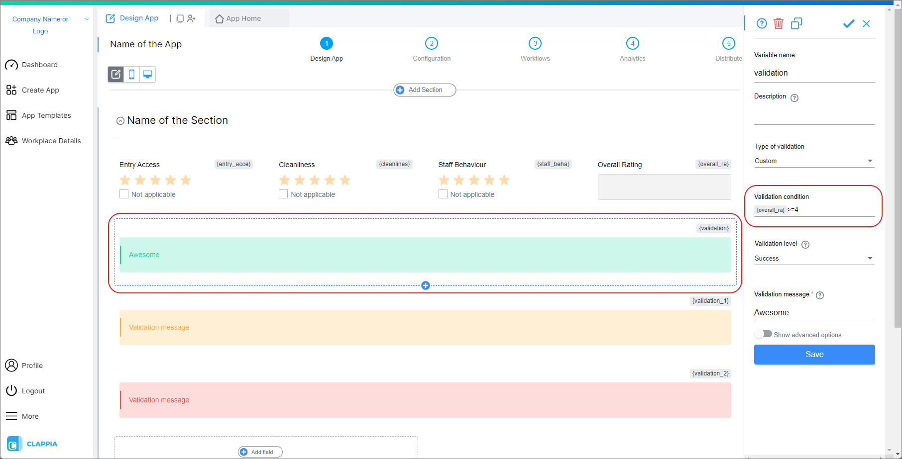 Validation Block | Clappia